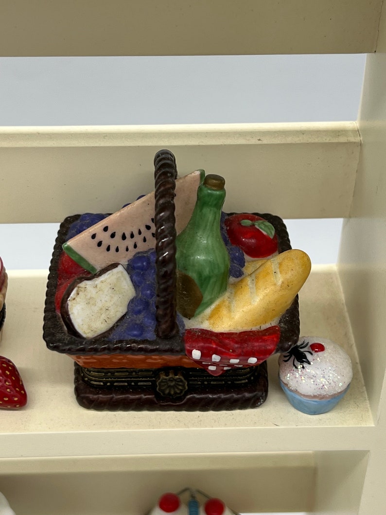 Vintage Cooking Club Porcelain Hinged Trinket Box - Sold Separately - Etsy