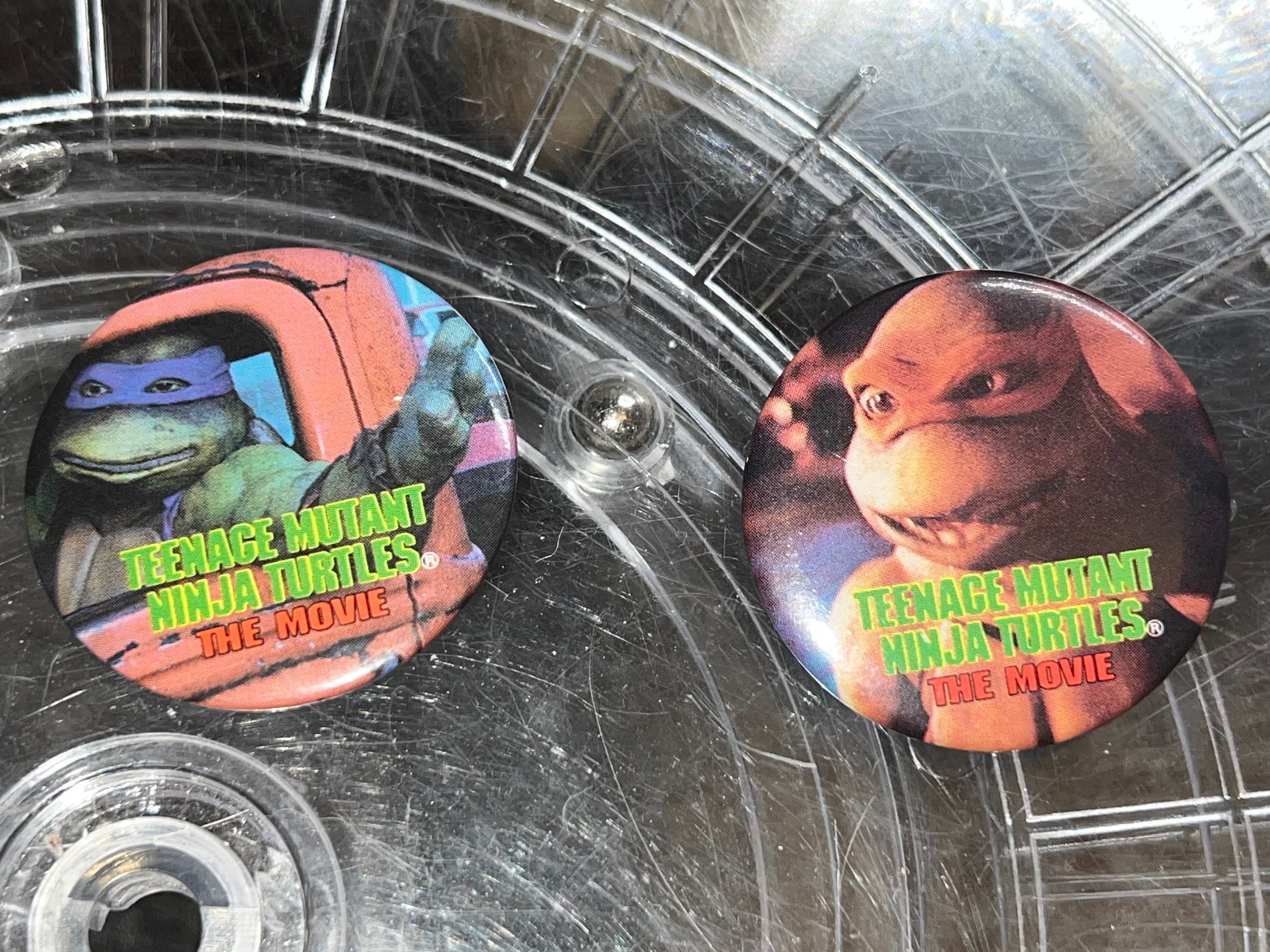 Vintage Teenage Mutant Ninja Turtles the Movie Pins. - Etsy