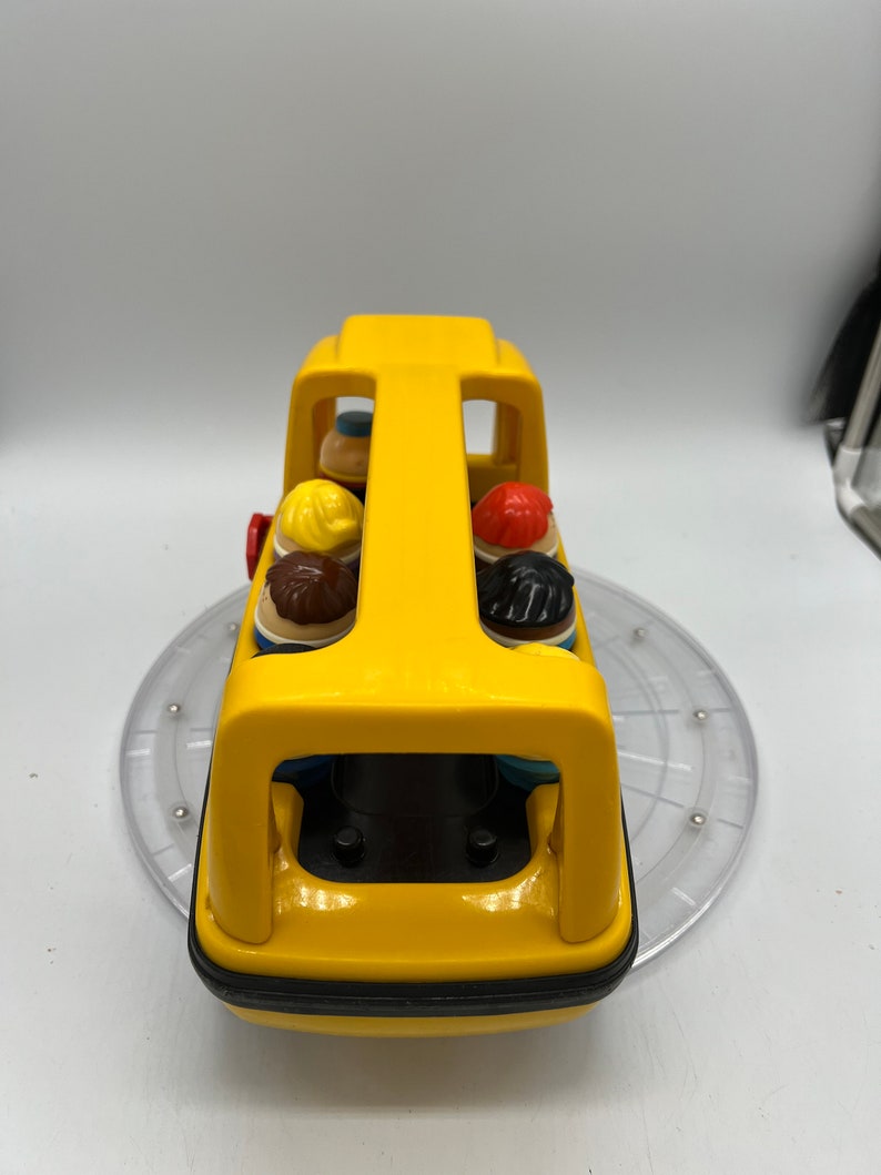 1988 Toddler Tots Little Tikes School Bus With Seven People. Comes With ...