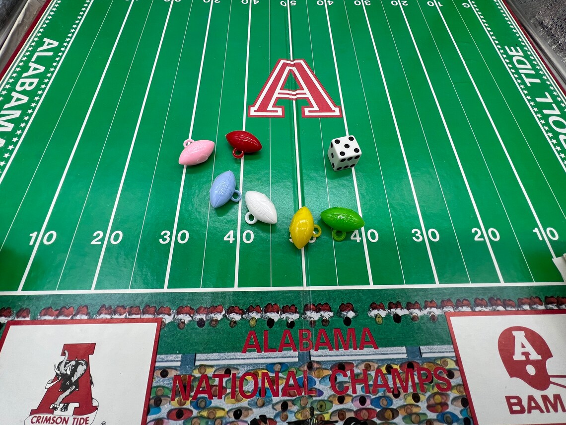 1985 Alabama Football Trivia Board Game. - Etsy