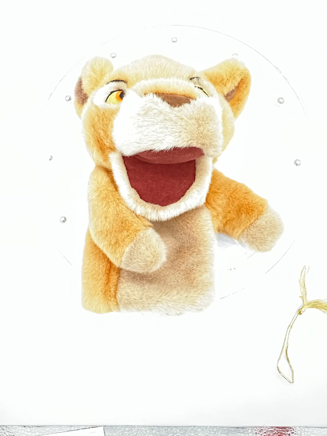 Vintage Disneys Simba Hand Puppet From Lion King. - Etsy
