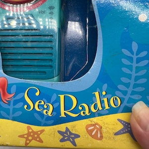 1990’s Disney’s the Little Mermaid Sea Radio With Box. - Etsy