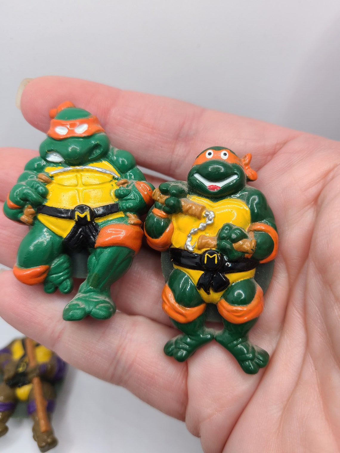 Vintage Teenage Mutant Ninja Turtles & Shredder Refrigerator | Etsy