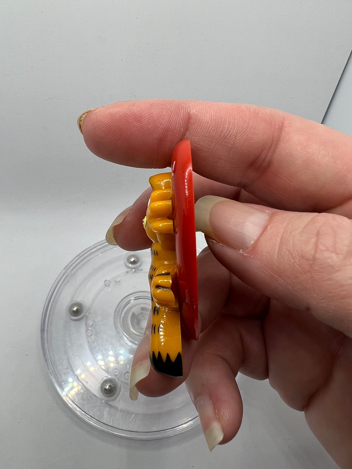 1980s Rare Garfield Valentine Themed Refrigerator Magnet | Etsy