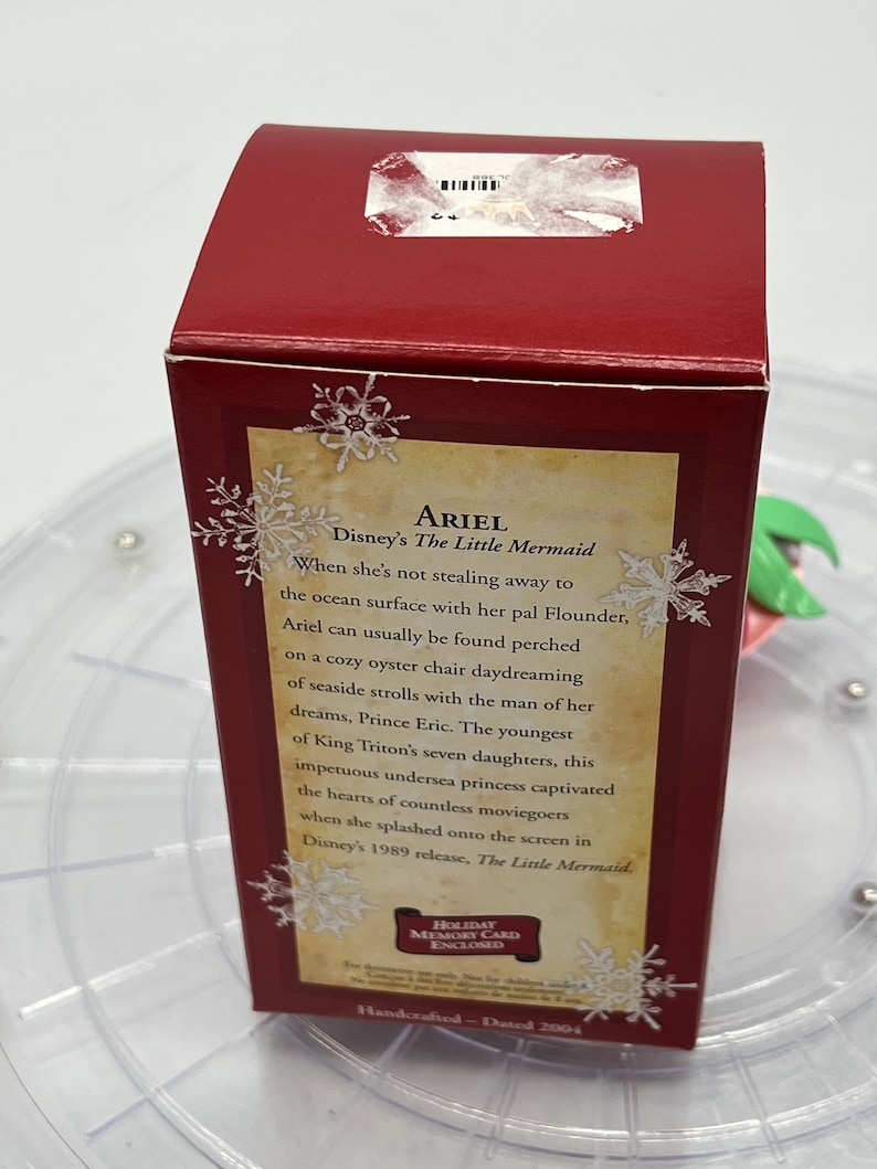 Vintage Disney's the Little Mermaid Ariel in Shell - Etsy