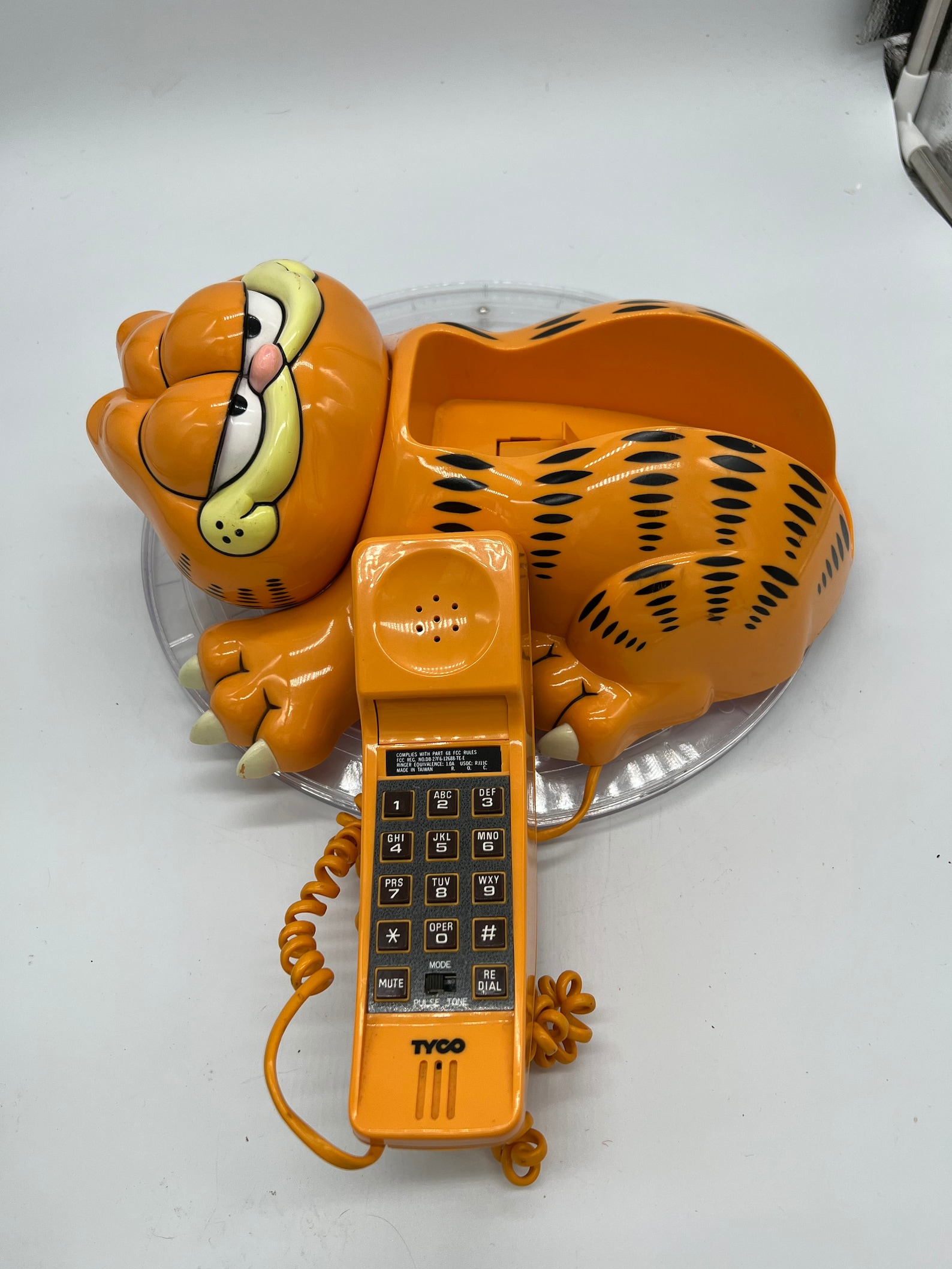 Vintage Rare 1980’s Garfield Wall Hanging Telephone! - Etsy