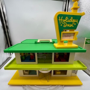 1974 Playskool Holiday Inn Familiar Places Playset! - Etsy
