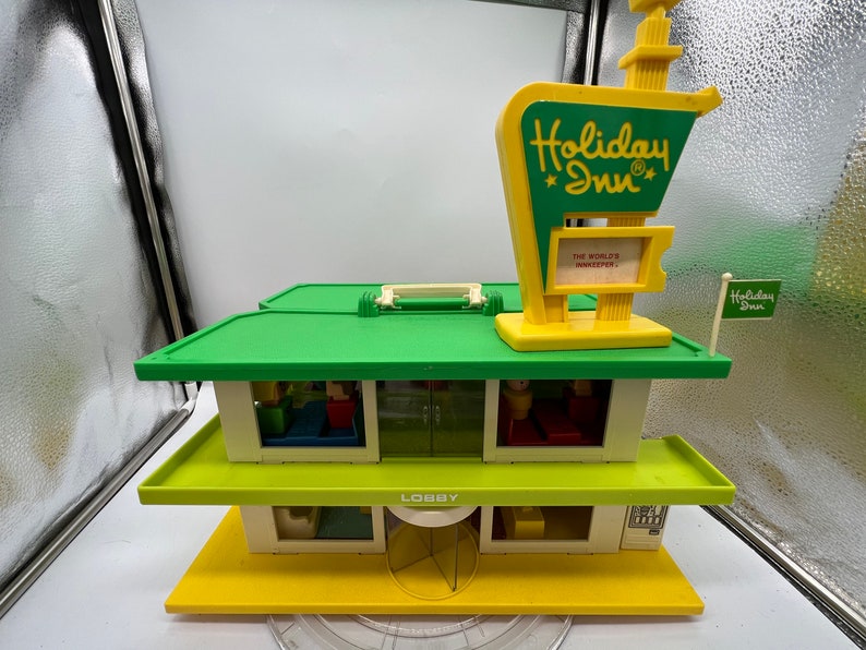 1974 Playskool Holiday Inn Familiar Places Playset! - Etsy