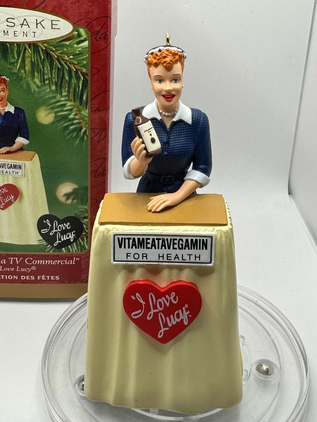 2001 I Love Lucy Hallmark Ornament, "lucy Does TV Commercial" (original ...