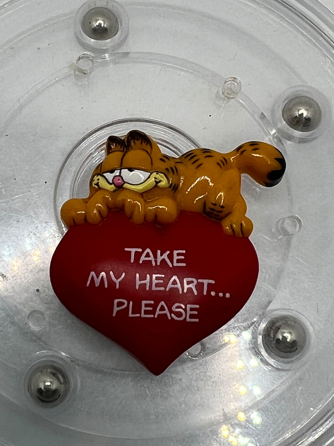 Garfield Refrigerator Magnet. “take My Heart…please! - Etsy