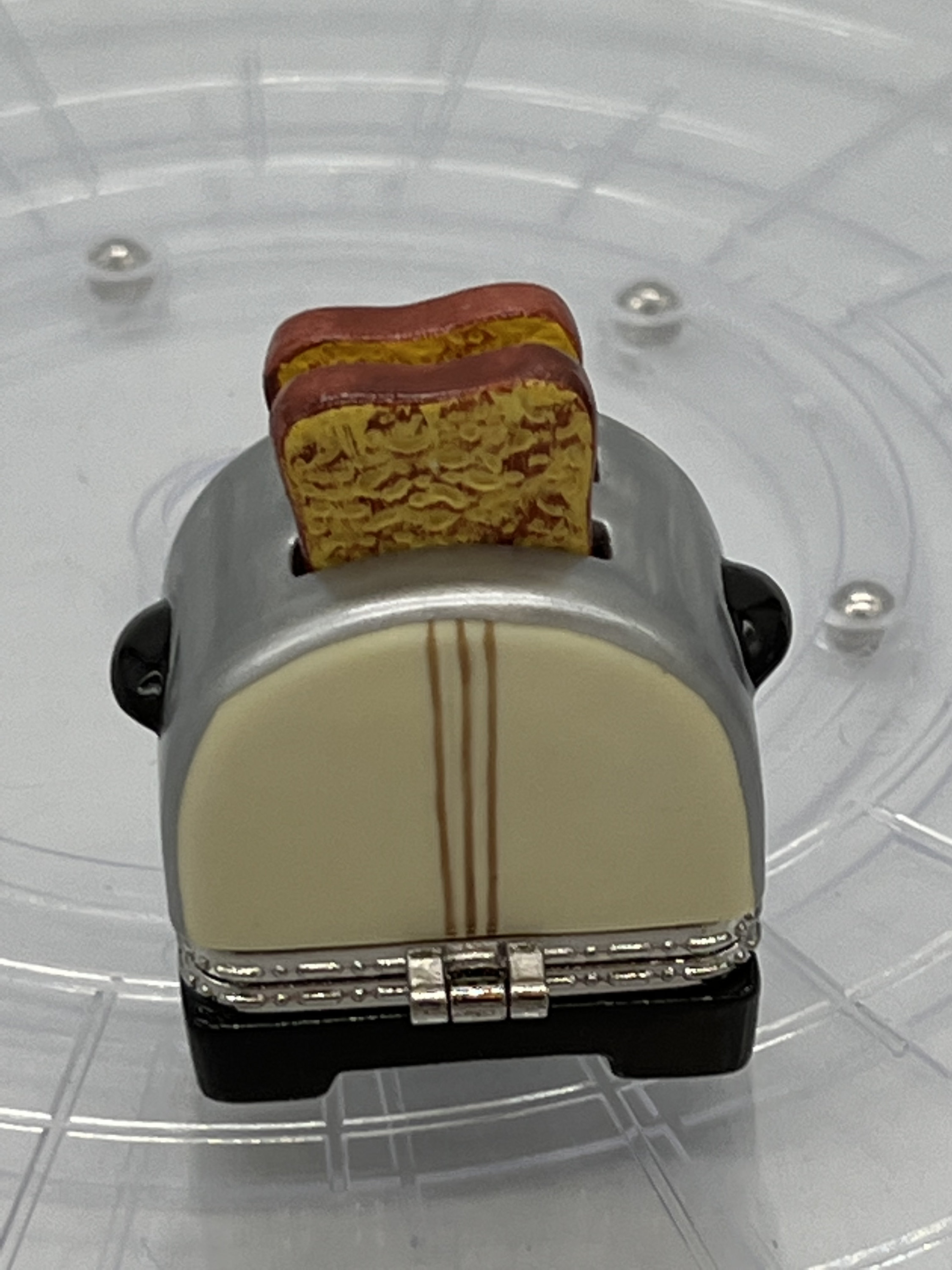 Vintage PHB Porcelian Hinged Box Chrome Toaster With 2 Slices - Etsy