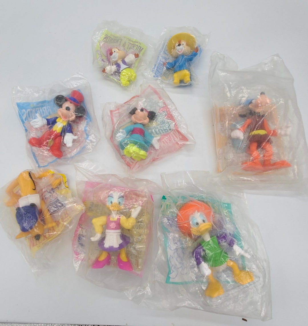 Vintage 1993 Mcdonald's Disney Epcot Toys, MIP - Sold Separately - Etsy
