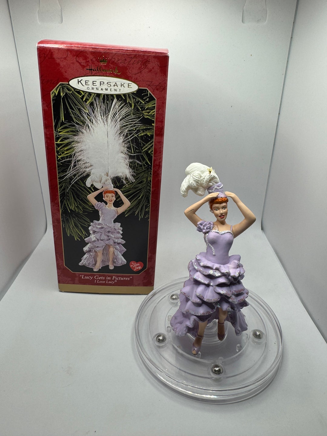 1999 Hallmark Keepsake "lucy Gets in Pictures" Christmas Ornament in ...
