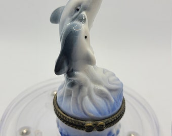 Creamy Junior Mints Porcelain Hinged Box With Mint Trinket. - Etsy