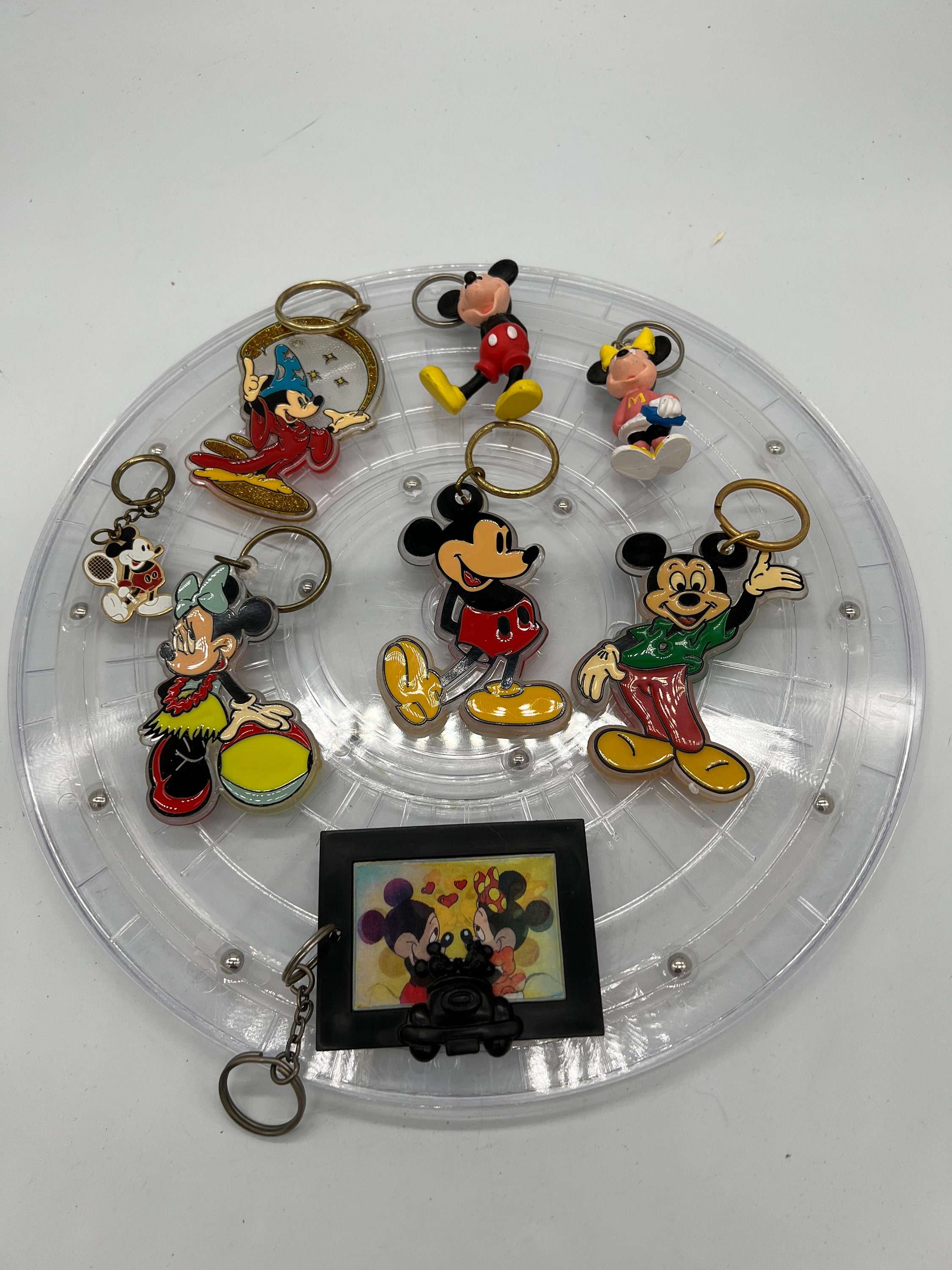 1980s and 1990s Disney Mickey and Minnie Mouse Key Chains. - Etsy