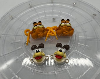 Gorgeous Collectible and Vintage Garfield and Odie Bow Biters, Lace ...