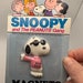 Vintage Peanuts Snoopy Cool Joe Refrigerator Magnet Mint in Pack. - Etsy