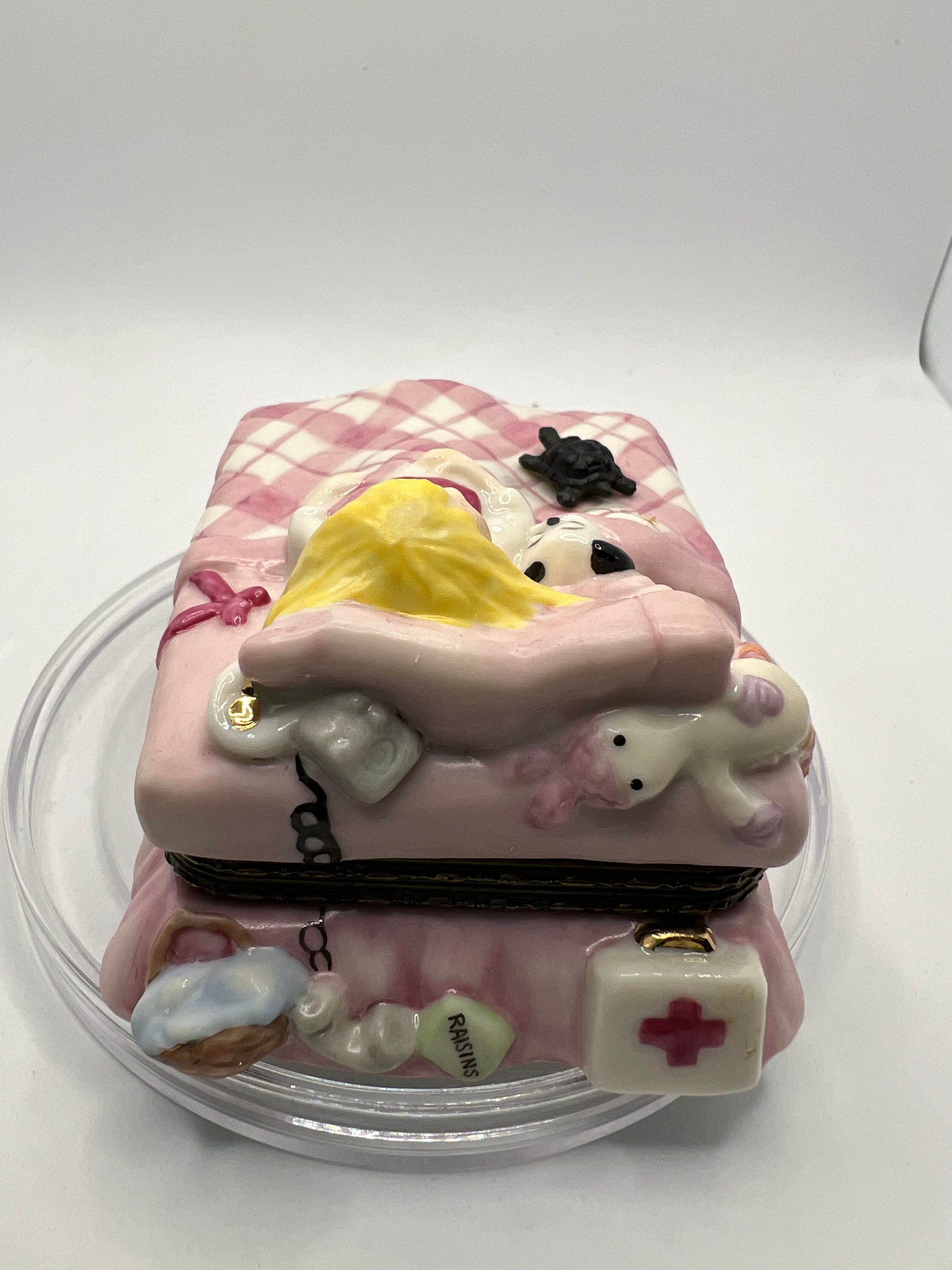 2000 Madame Alexander Eloise Porcelain Hinged Box With Turtle Trinket ...