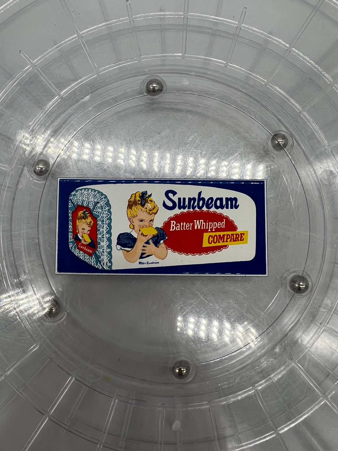 Sunbeam Bread Loaf Batter Whipped Medal Refrigerator Magnet. - Etsy