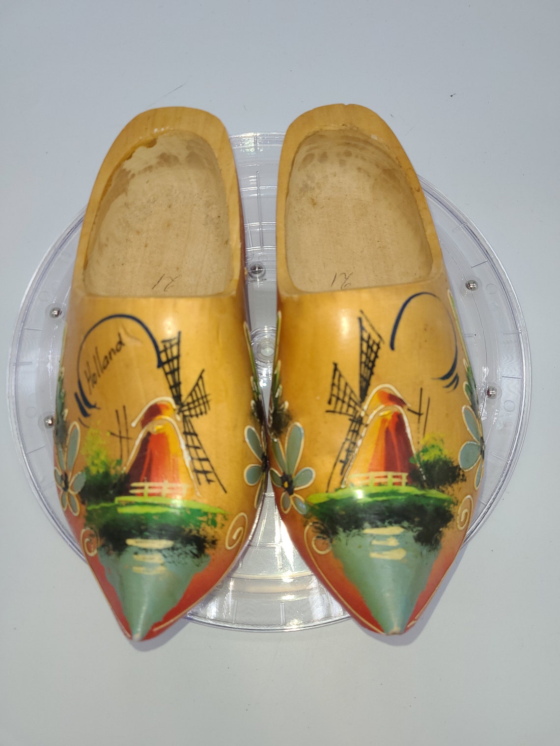 Vintage Authentic Holland Wood Clogs. | Etsy