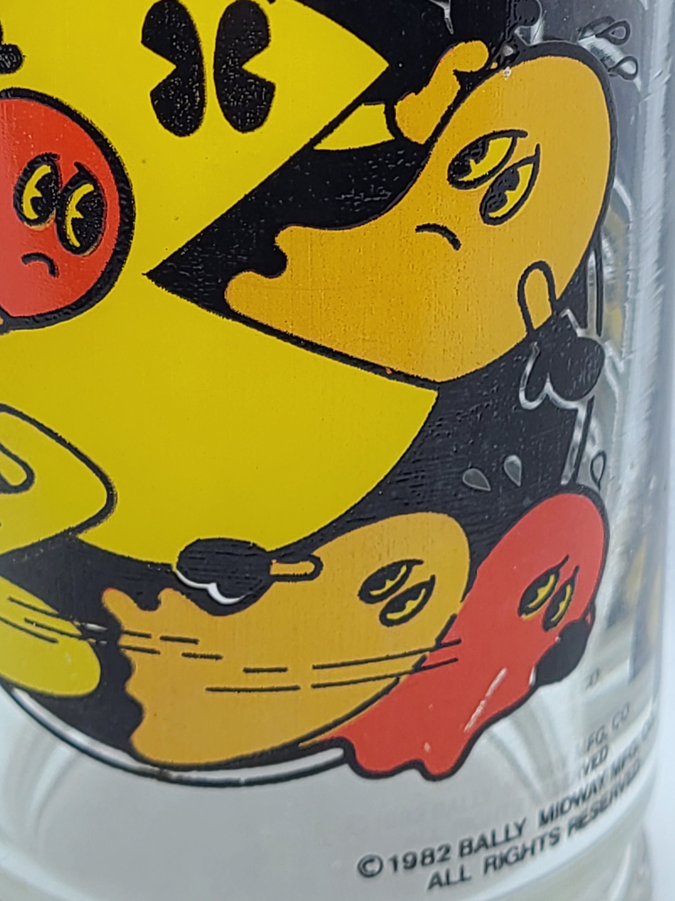 Vintage 1982 Pac-man Highball Glass | Etsy