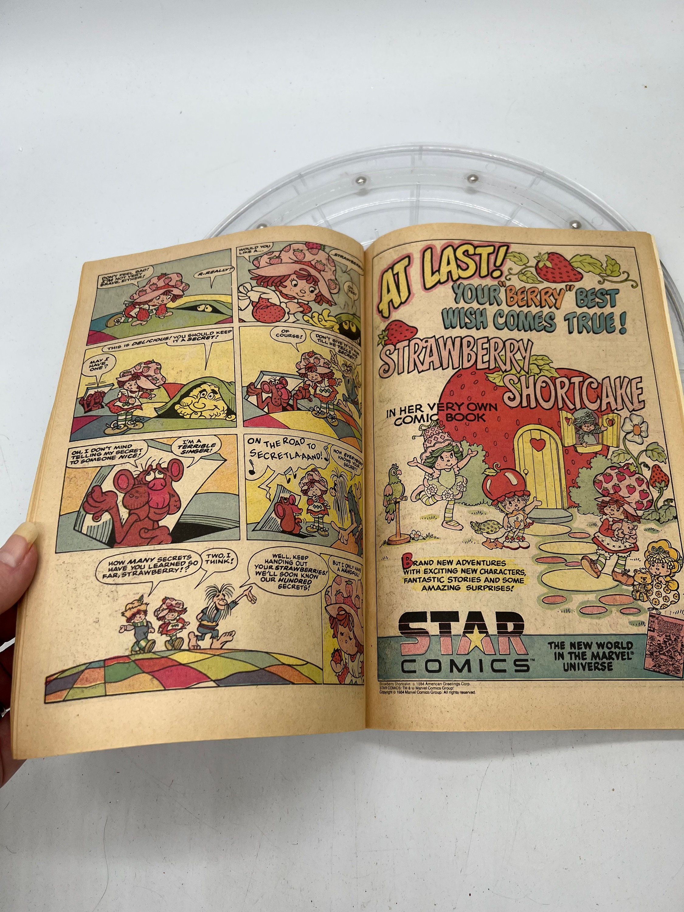 1984 Strawberry Shortcake Star Comics Marvel Meet Raisin Cane. - Etsy