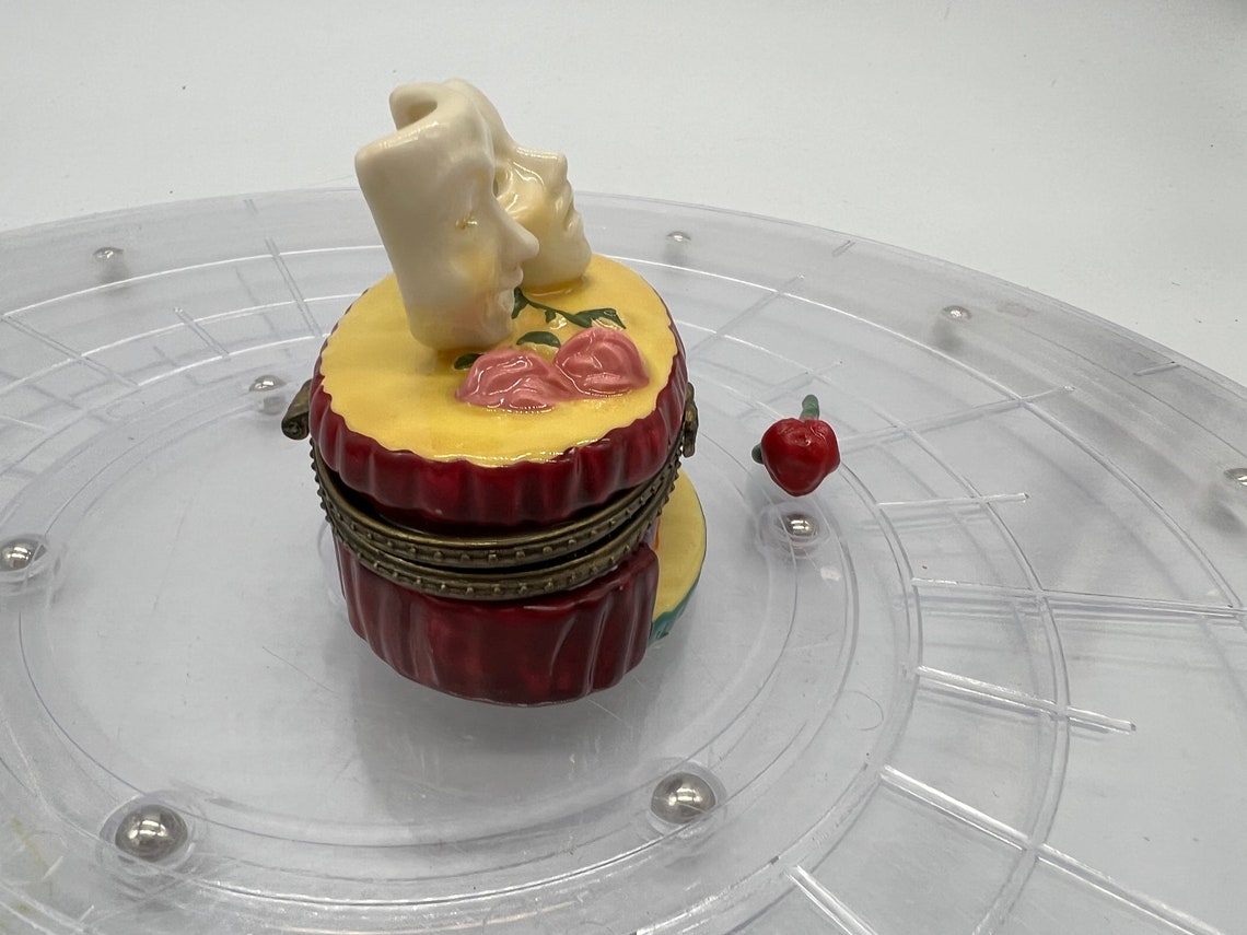 Fantom of the Opera PHB Porcelain Hinged Box With Rose Trinket. - Etsy