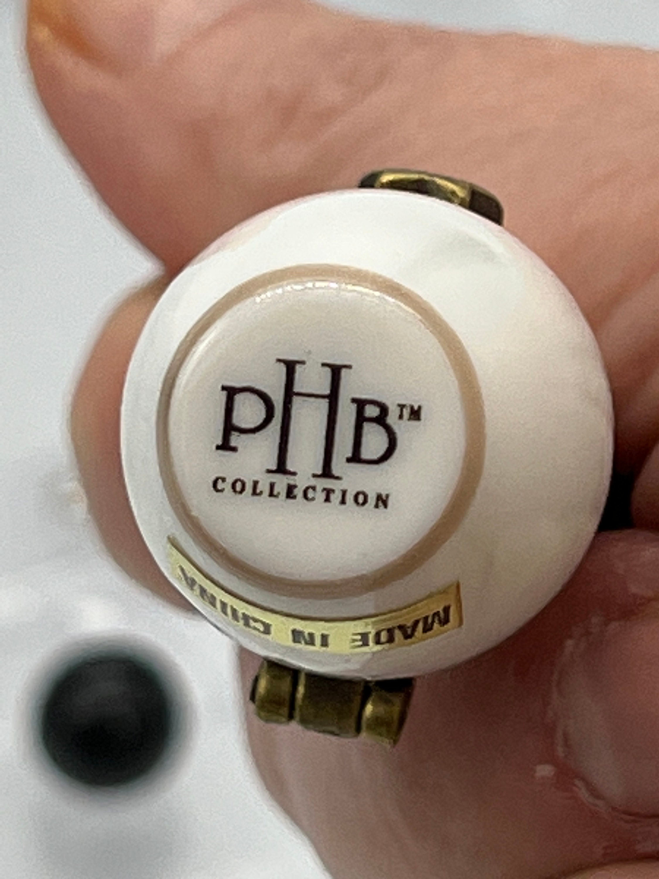 Vintage PHB Porcelain Hinged Box Bowling Pin With Bowling Ball - Etsy