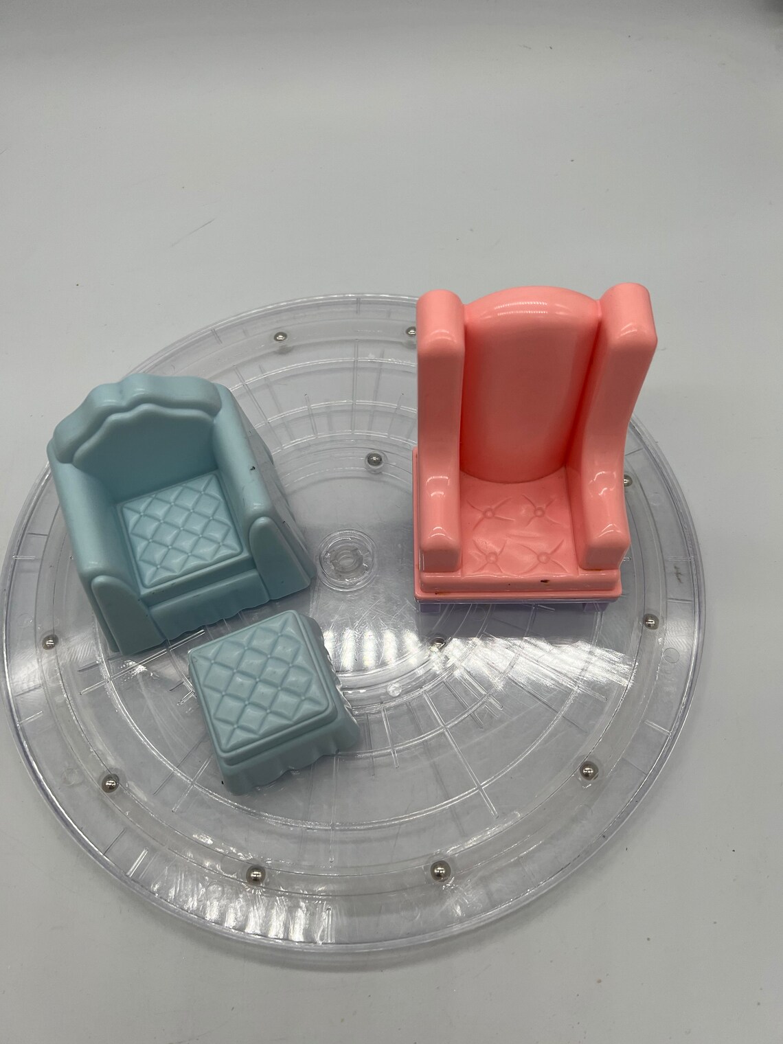 1990s Playskool Dollhouse Chair and Ottoman - Etsy