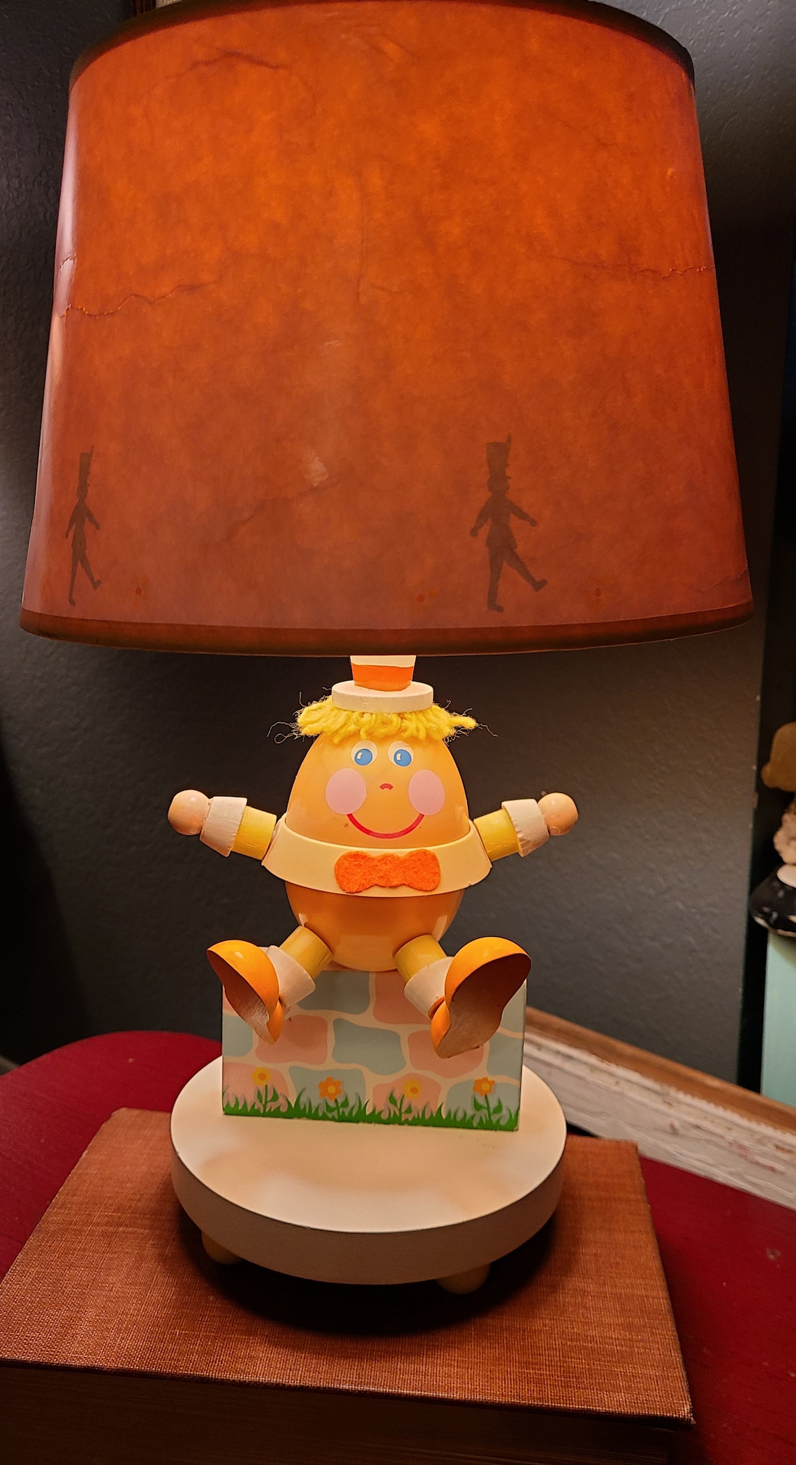 Vintage Whimsical Nursery Humpty Dumpty Lamp. | Etsy