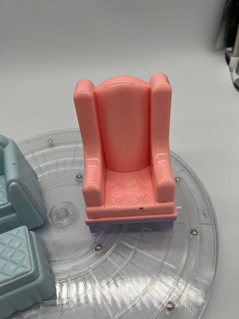 1990s Playskool Dollhouse Chair and Ottoman - Etsy