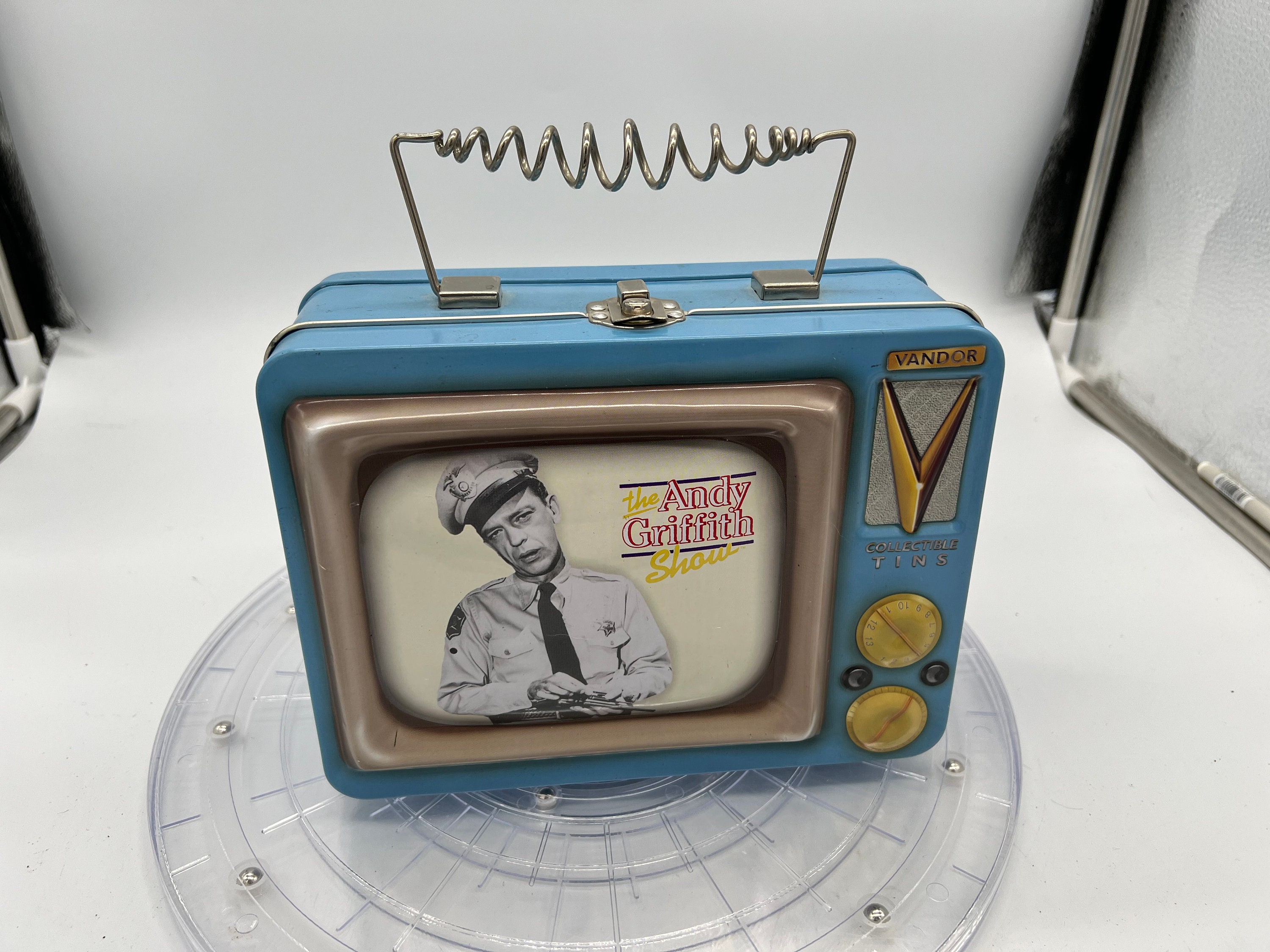 Vandor the Andy Griffith Show TV Tin Lunchbox With Barney on the Screen ...