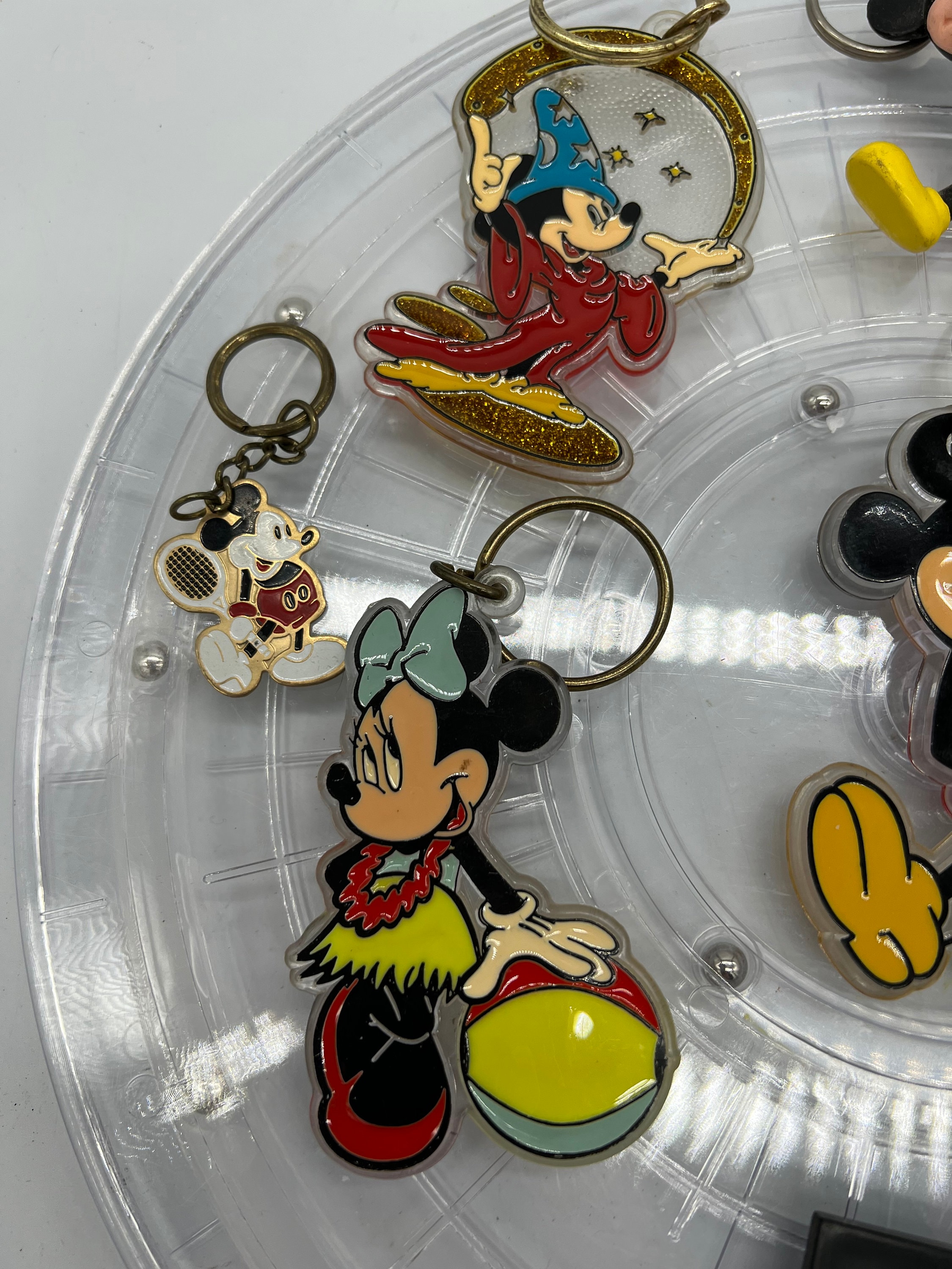1980s and 1990s Disney Mickey and Minnie Mouse Key Chains. - Etsy