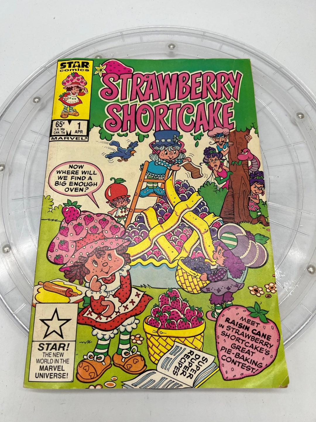 1984 Strawberry Shortcake Star Comics Marvel Meet Raisin Cane. - Etsy