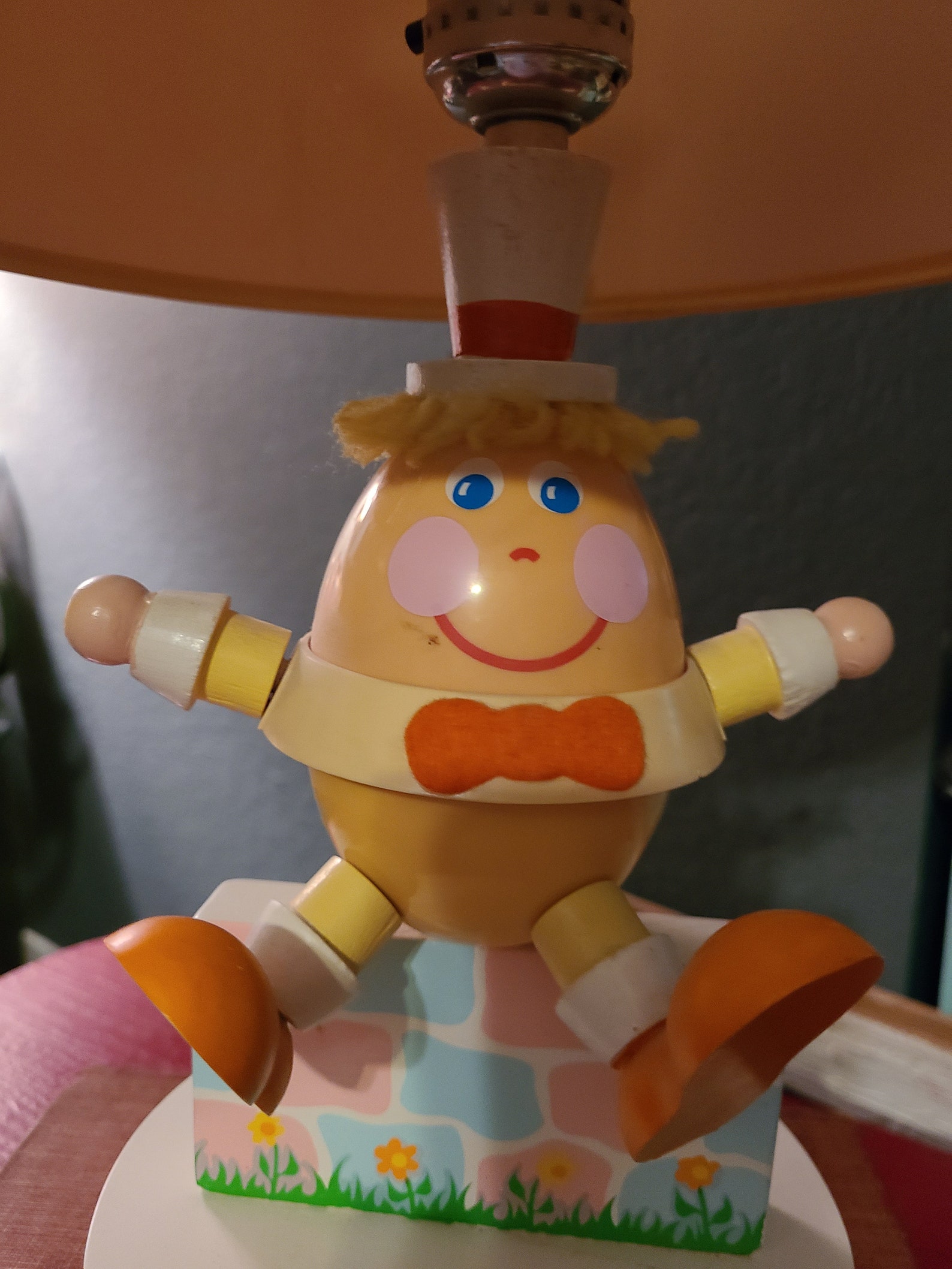 Vintage Whimsical Nursery Humpty Dumpty Lamp. | Etsy