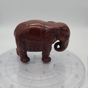 Vintage Ceramic Vernissage Red Elephant Figurine. - Etsy