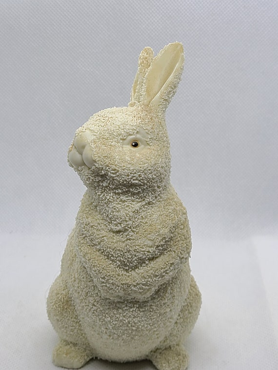 Vintage Texture Bunny Rabbit Figurine. | Etsy