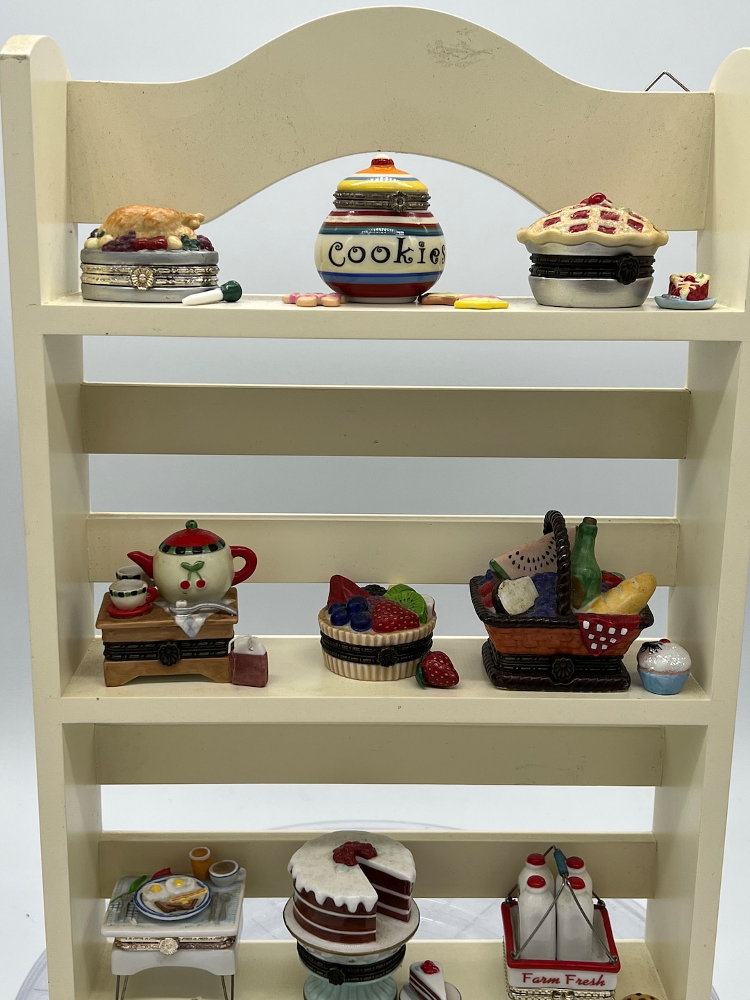 Vintage Cooking Club Porcelain Hinged Trinket Box - Sold Separately - Etsy