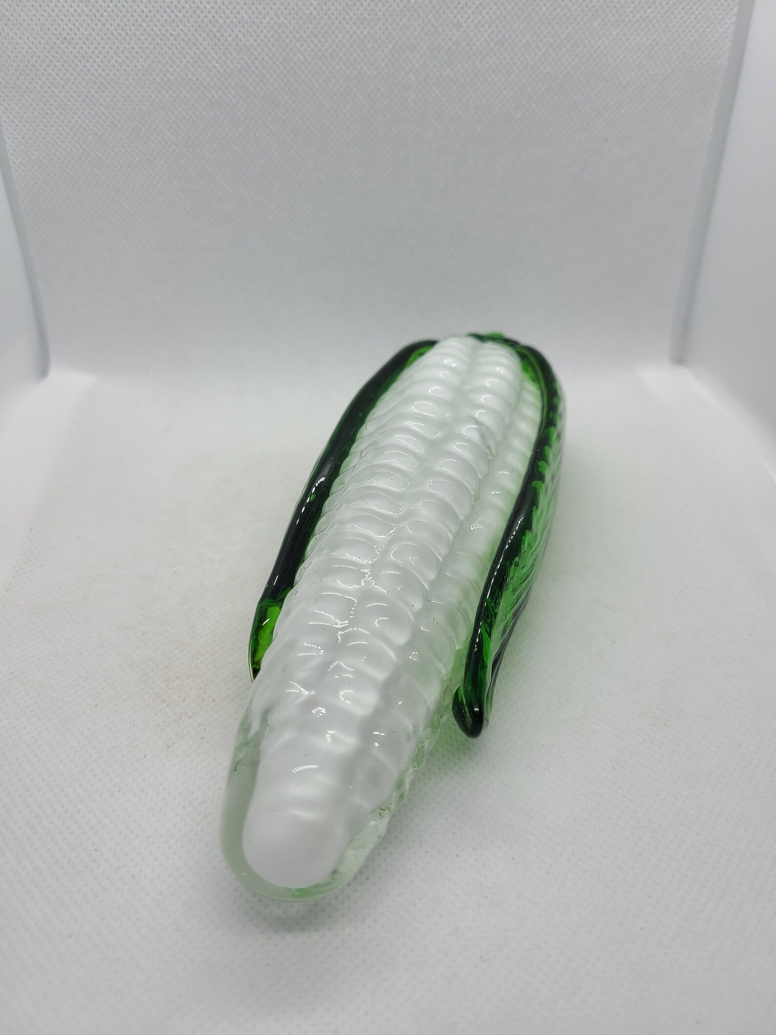 Vintage Beautiful Hand Blown Glass 3D White Corn on the Cob | Etsy