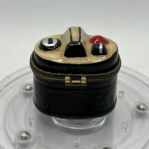 Vintage Photography Camera Porcelain Hinged Box With Picture Trinket ...