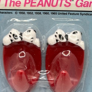 Vintage Peanuts Snoopy Self Adhesive Hooks Mint in Pack. - Etsy