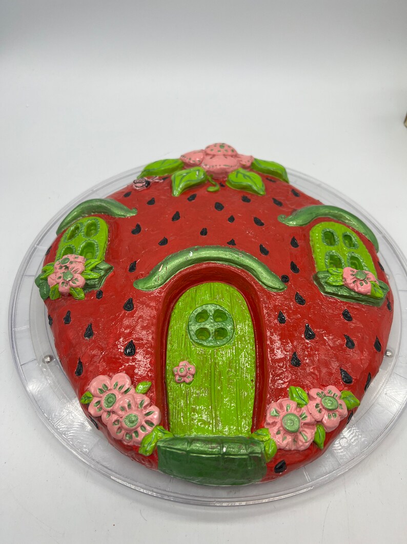 Rare Strawberry Shortcake House Wall Hanging. Strawberry - Etsy
