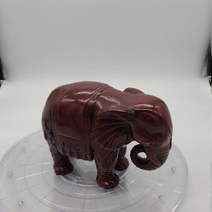 Vintage Ceramic Vernissage Red Elephant Figurine. - Etsy