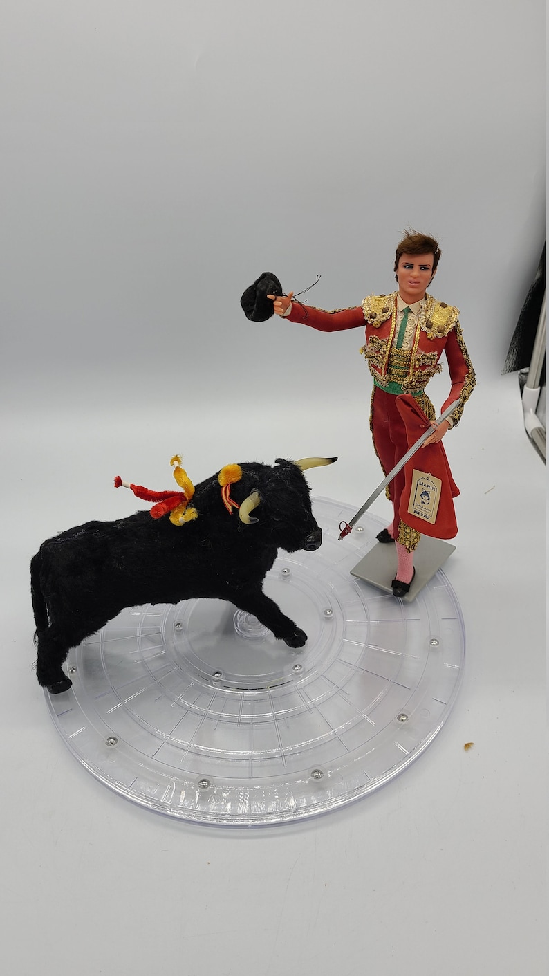 Vintage Rare Marin Chiclana Bull Fighter and Bull. Made in - Etsy