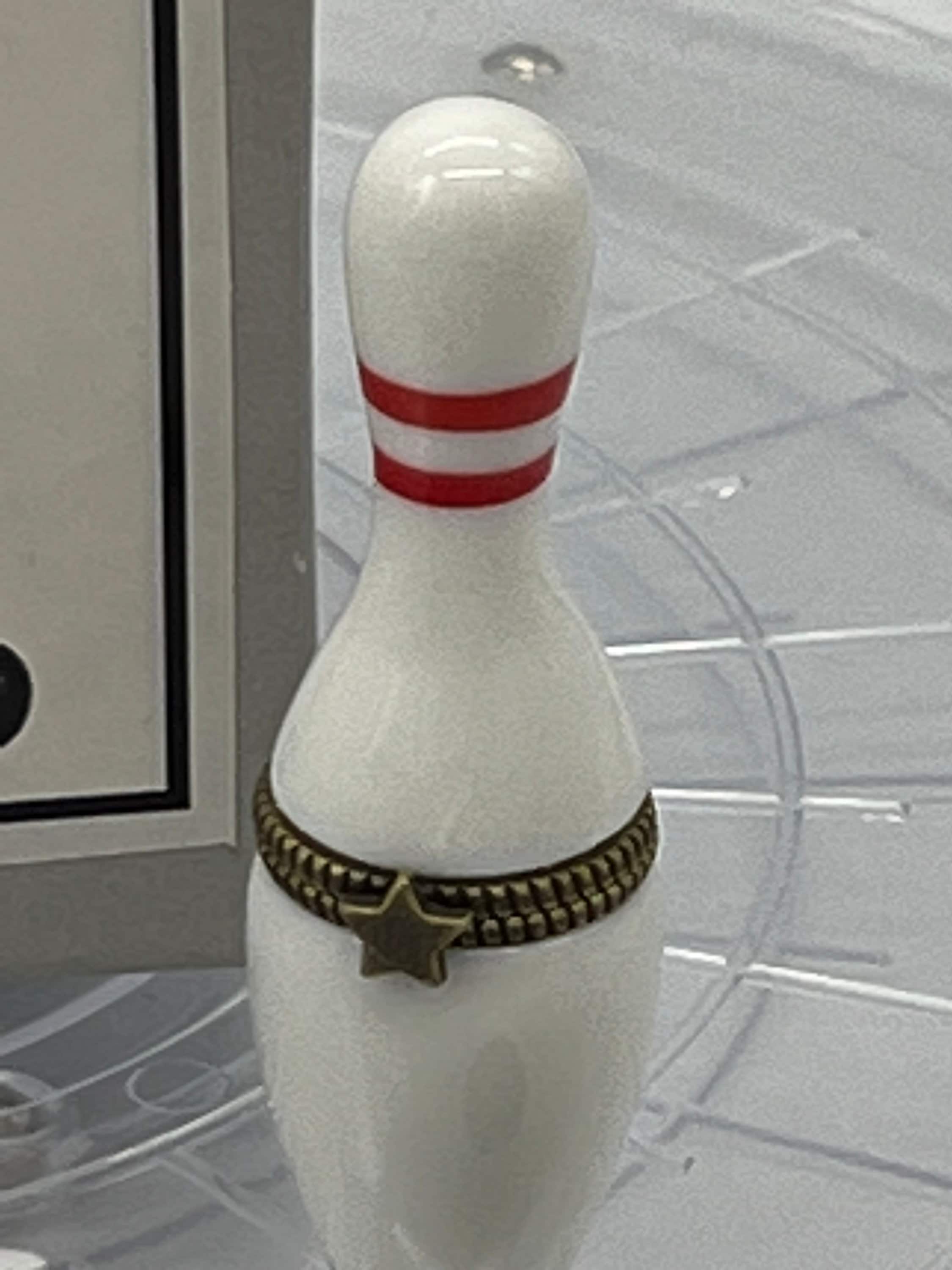 Vintage PHB Porcelain Hinged Box Bowling Pin With Bowling Ball - Etsy