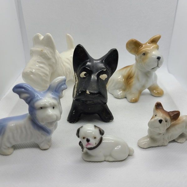 Kitsch Dog Figurine - Etsy