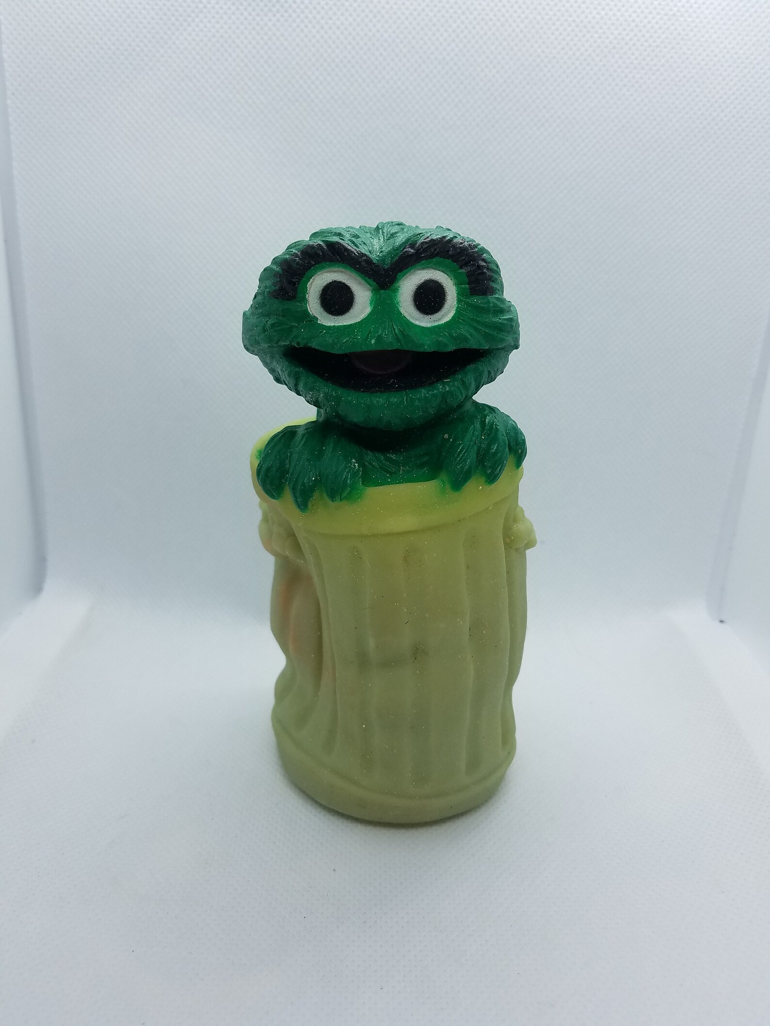 Vintage Squeak Toys. Oscar the Grouch and Anthropomorphic Jet and Car ...