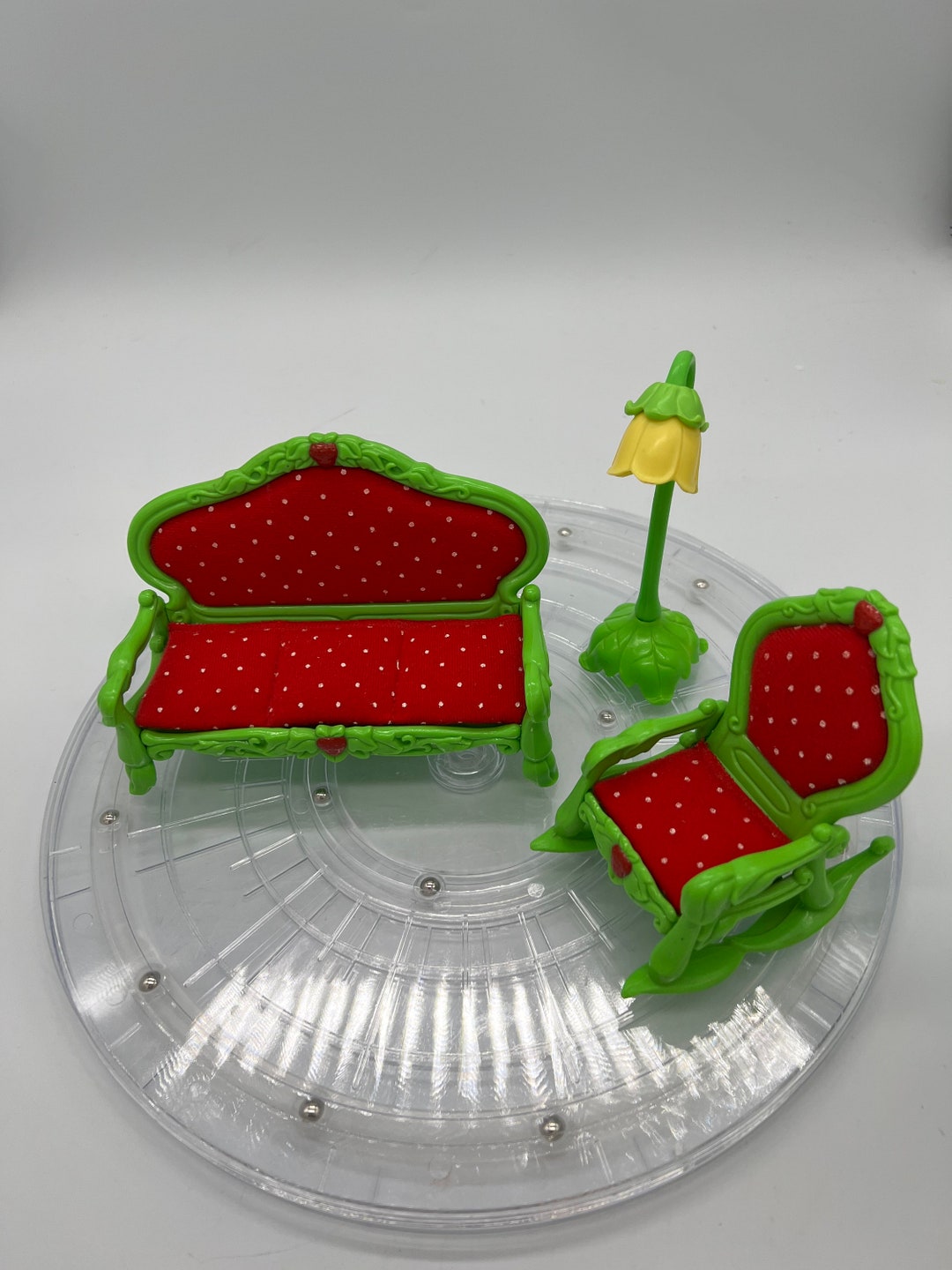 Vintage Strawberry Shortcake Berry Happy Home Living Room Furniture ...