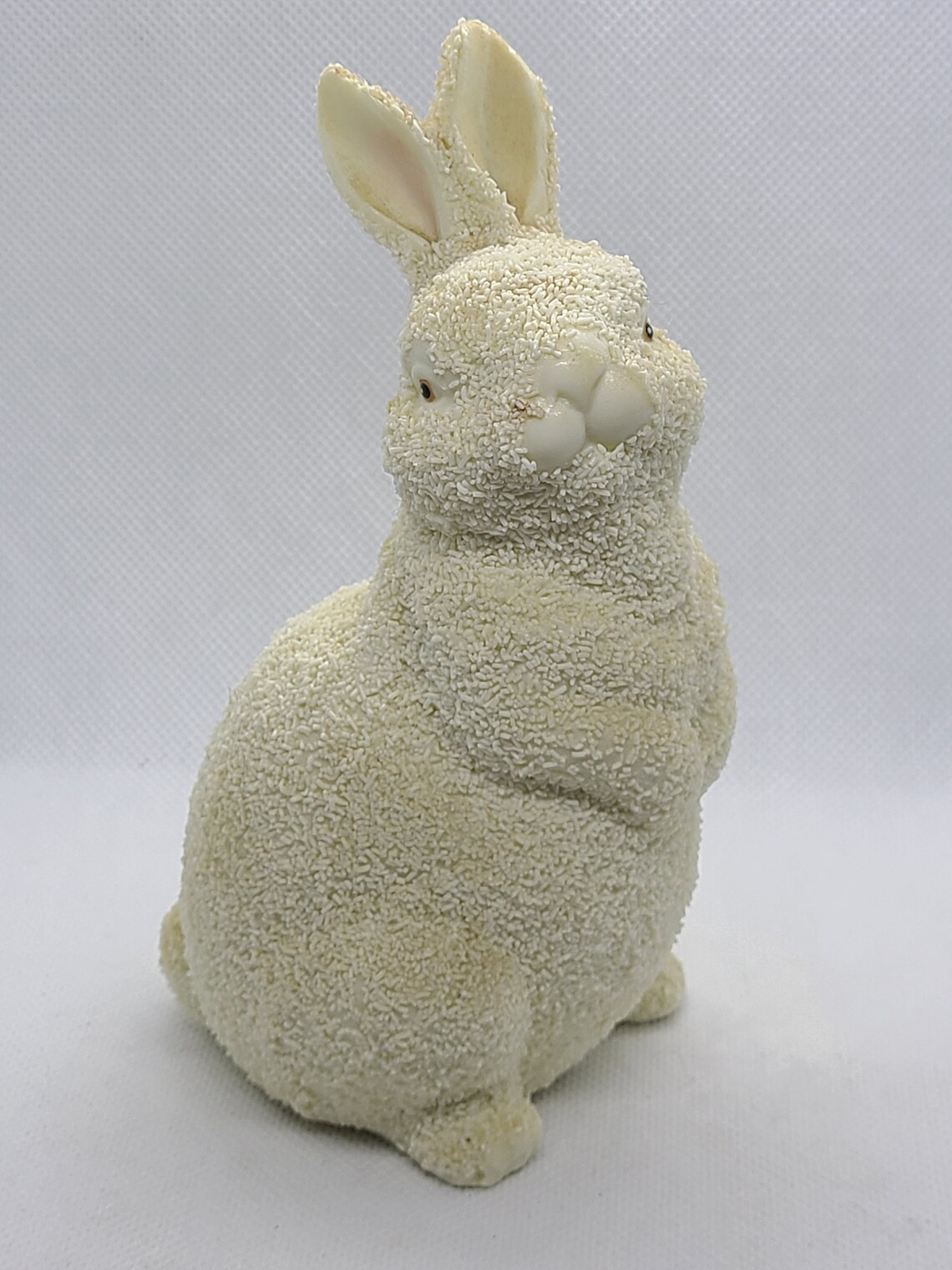 Vintage Texture Bunny Rabbit Figurine. | Etsy