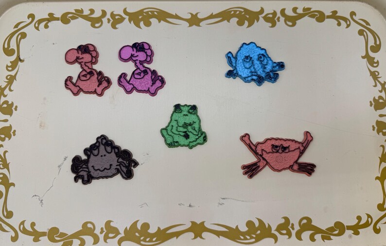 Vintage Ralston Freakies Cereal Monster Refrigerator Magnet. Goody ...
